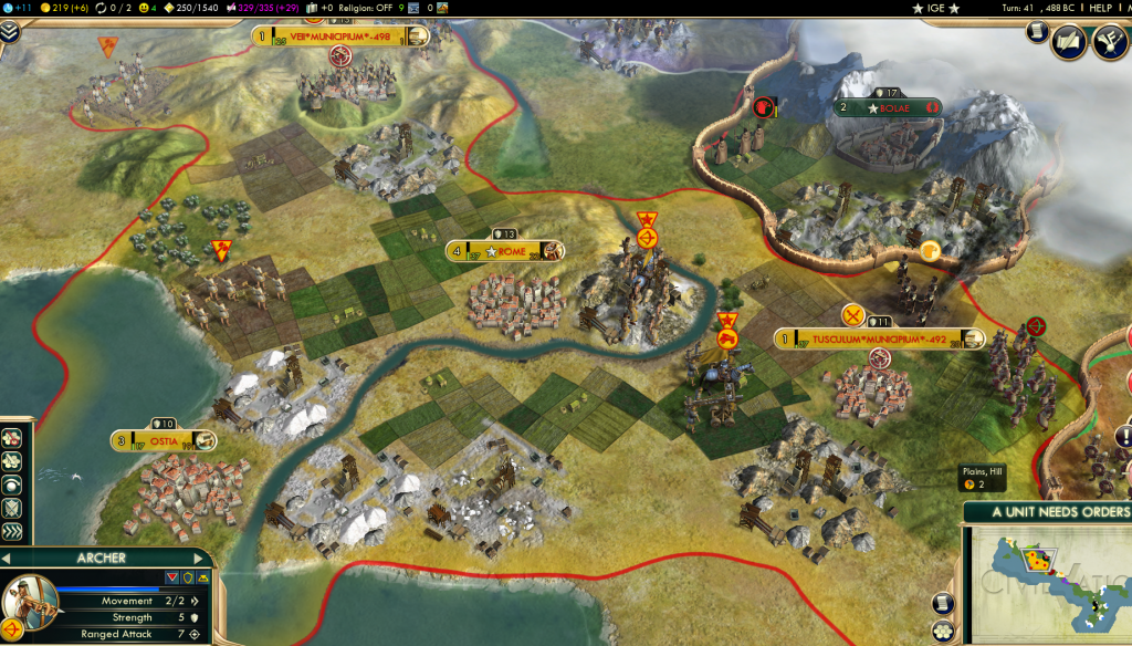 Rise of Rome, historical simulation using Civilization V | Digital ...