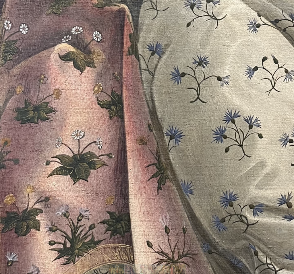 Botticelli and Painted Garments in The Birth of Venus & La Primavera ...