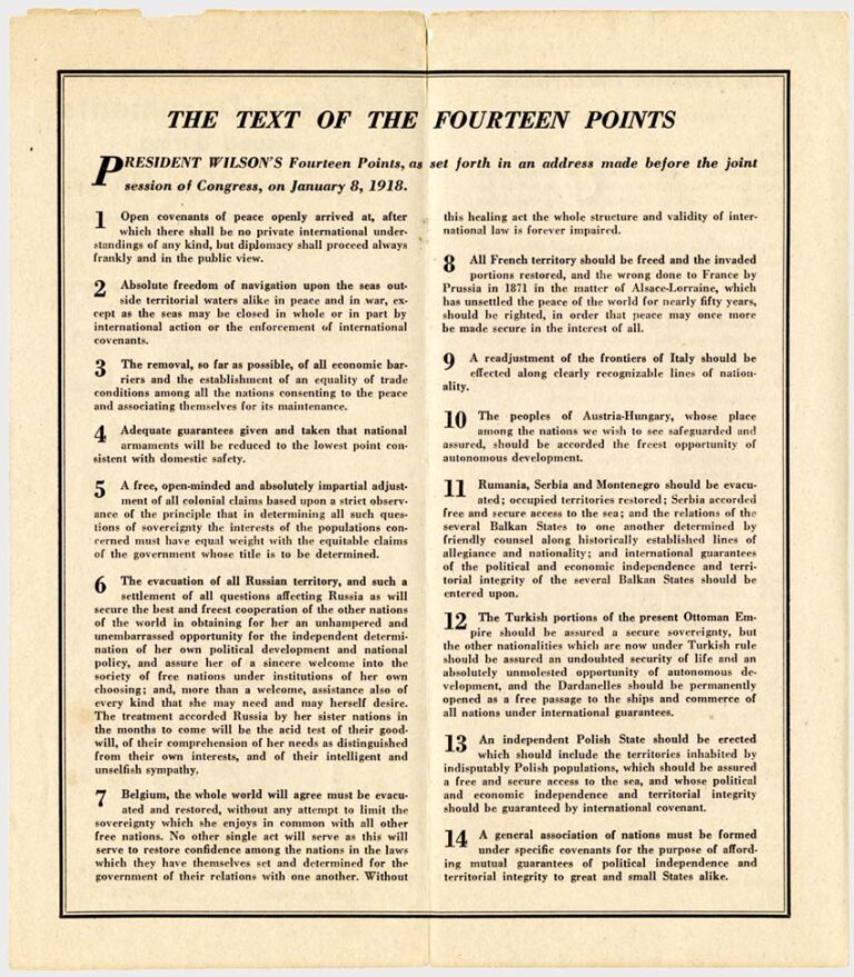 Wilsonianism – History 118: US History Since 1877