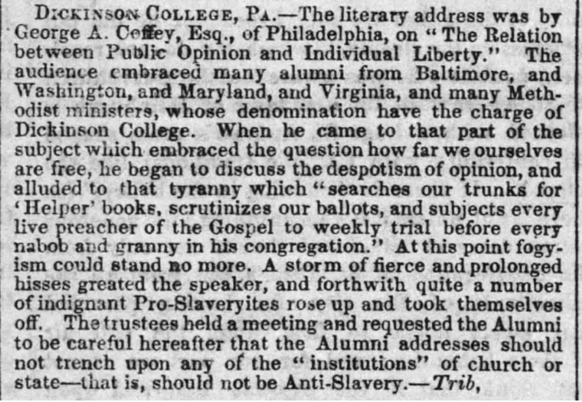 Campus Free Speech | History 211: US Constitutional History