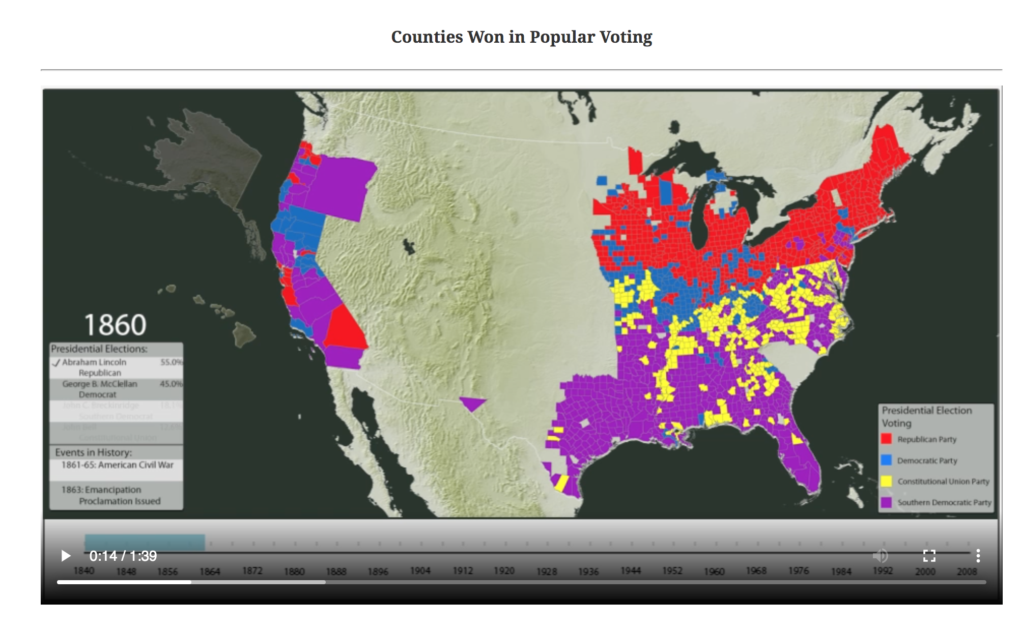 Map Room – History 211: History of US Elections