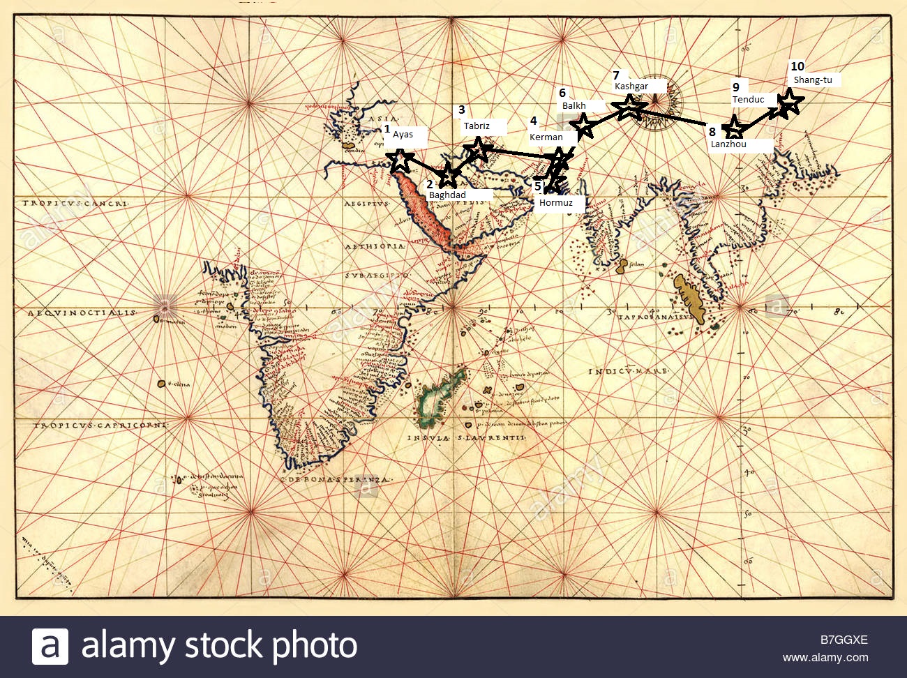 Marco Polo: Medieval Map – Mapping the Global Middle Ages
