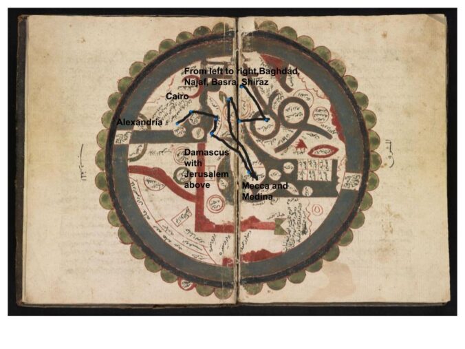 Ibn Battutah Medieval Map – Mapping the Global Middle Ages
