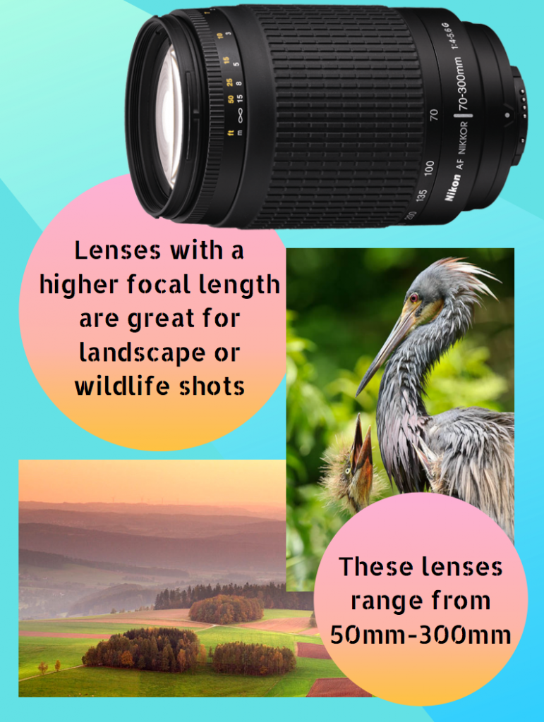 Camera Lens Guide – Dickinson College Media Center