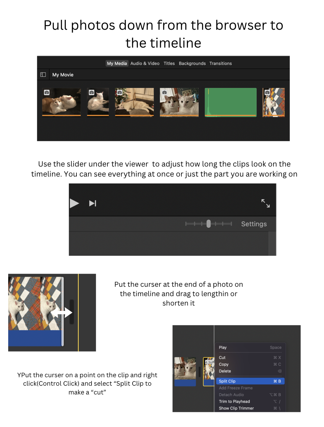 iMovie Photo Montage Tutorial – Dickinson College Media Center