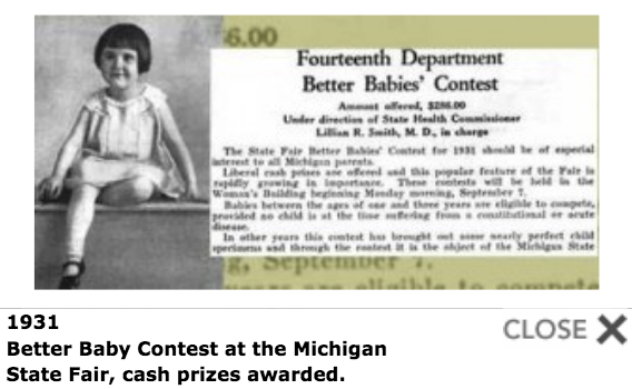1931: “Better Baby Contest” – Modern US History
