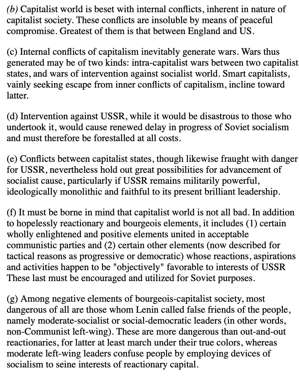 Cold War – Modern US History